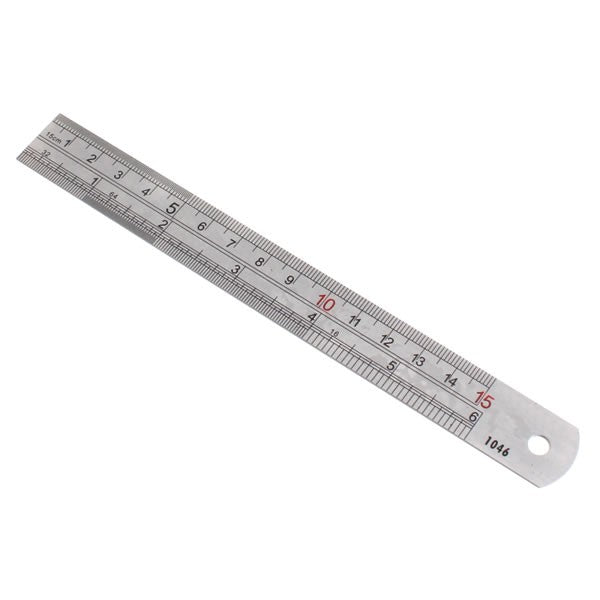 Detectable Ruler, Stainless-steel, 150 mm/6inch – Detectable Products